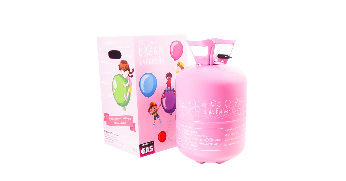 Helij za balone + baloni + traka PARTY 50 Aga4Kids | Potrebštine za ...