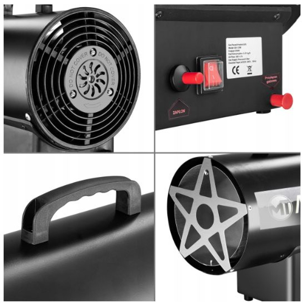 Plynový ohrievač MalTec GAS-2500Wt | Inlea.sk